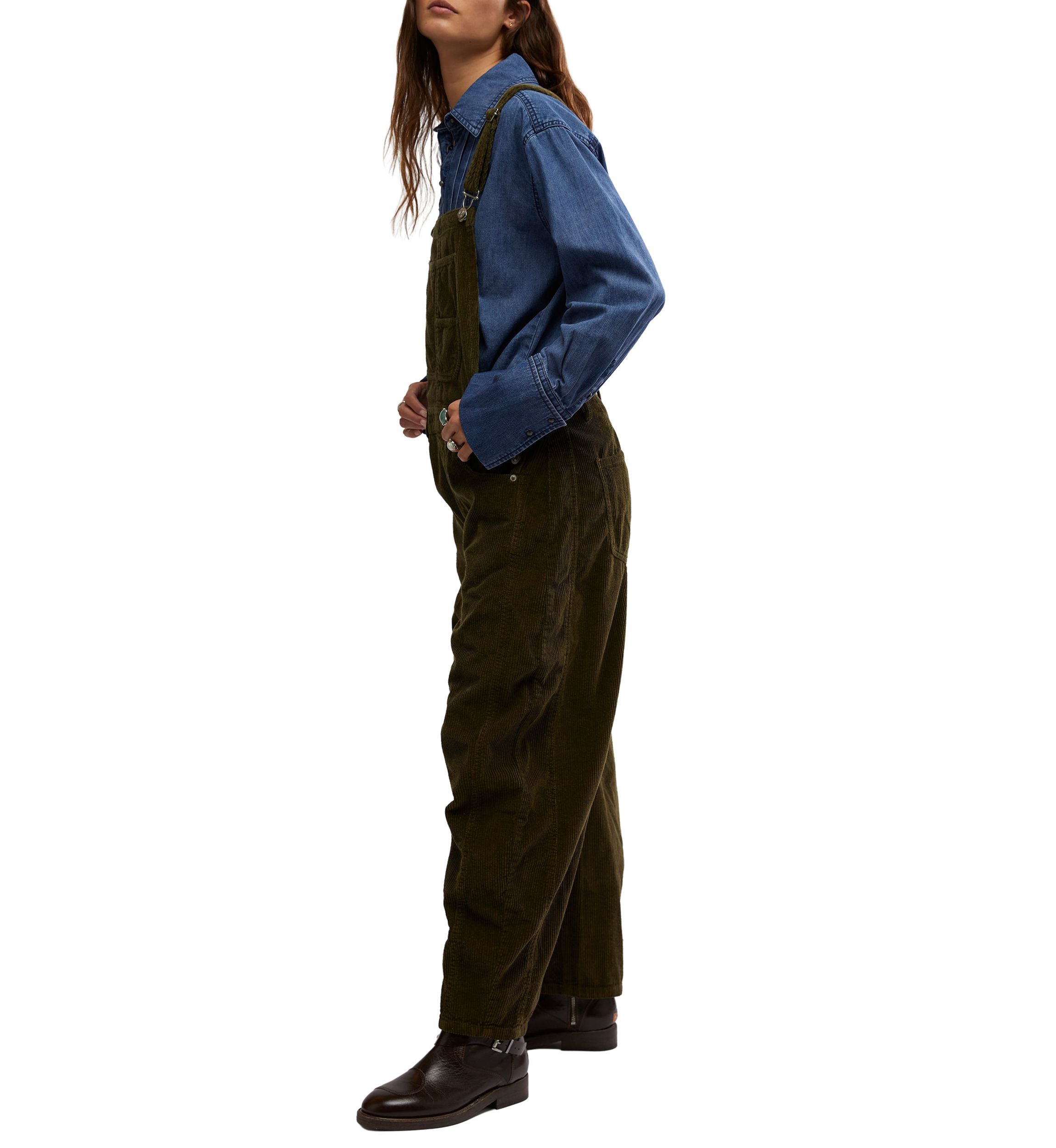 Free People We The Free Good Luck Cord Overalls | Belk