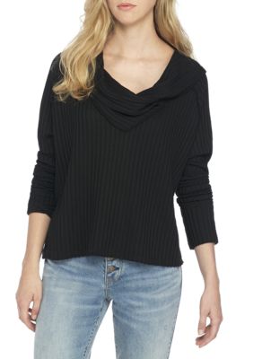 Free People Wildcat Cowl Neck Thermal Pullover | belk