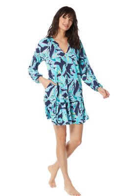 Beach House Long Sleeve Blythe Swim Cover Up Dress | belk