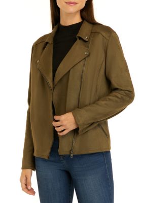 Philosophy Women's Suede Moto Jacket | belk