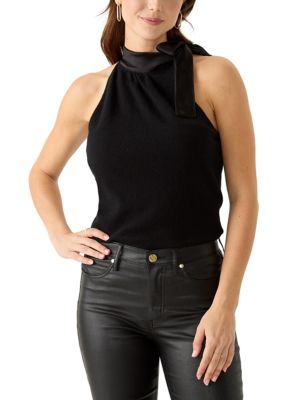 The Cashmere Project Women's Satin Tie Halter Top | belk