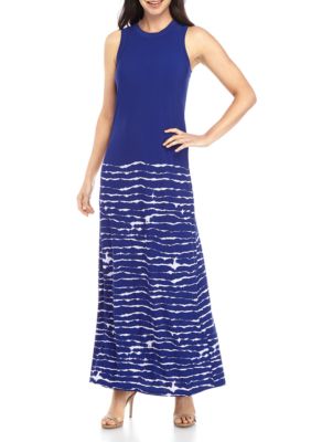 Grace Elements Paisley Print Maxi Dress | belk