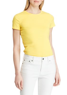 Lauren Ralph Lauren Crew Neck Cotton Tee | belk
