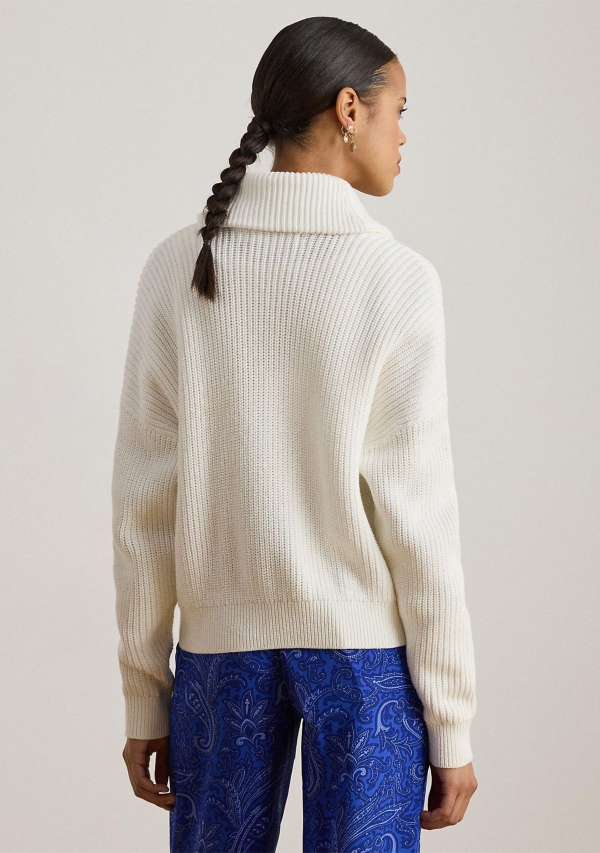 Lauren Ralph Lauren Rib-Knit Shawl-Collar Toggle Cardigan | Belk