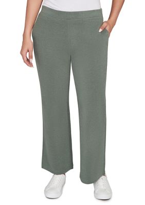 Ruby Rd Pull On Luxe Rib Knit Pants | Belk