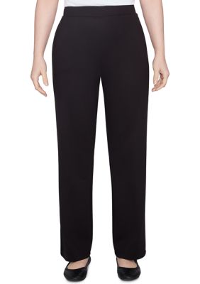 Ruby Rd Petite Luxe Knit Pull On Pants | belk