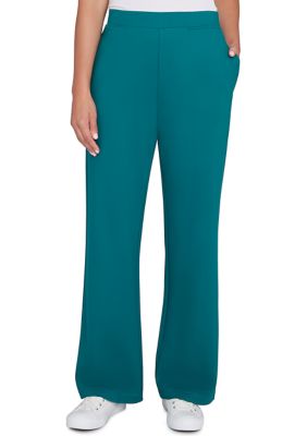 Ruby Rd Women's Luxe Knit Pull On Pants | Belk