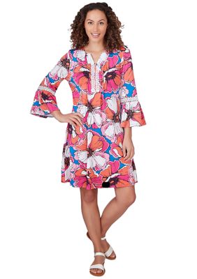 Ruby Rd Petite Floral Puff Print Dress | belk