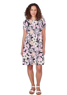 Ruby Rd Petite Floral Puff Print Dress | belk