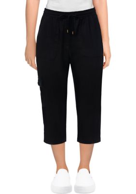 Ruby Rd Women's Exotic Escape Lightweight Stretchy Pull-On Drawstring ...