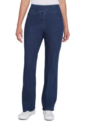 Ruby Rd Petite Extra Stretch Bootcut Denim Jeans | belk
