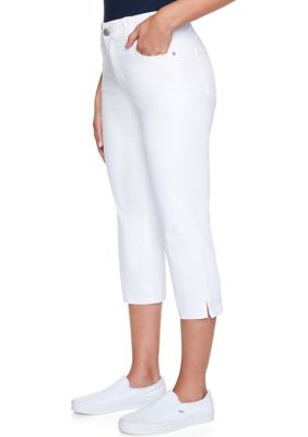 Ruby Rd Women's Key Items Elastic Waistband Ultra Comfortable Denim ...