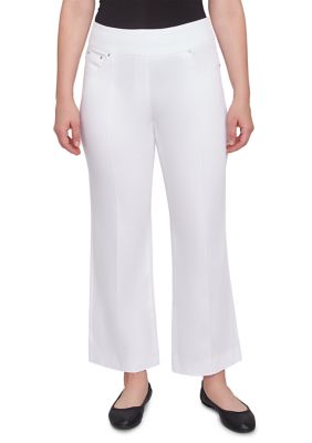 Ruby Rd Petite Luxury Wide Leg Denim Jeans | Belk