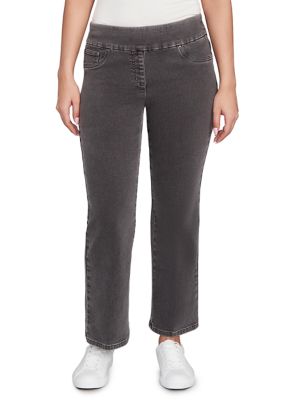 Ruby Rd Women's Comfort Stretch Straight Leg Jeans | Belk