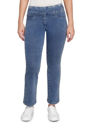 Ruby Rd Women's Comfort Stretch Straight Leg Jeans | belk