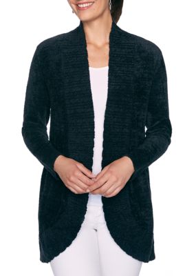 Ruby Rd Women's Sweater Program Velvet Cardigan | belk