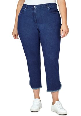 Ruby Rd Plus Size Stretch Denim Pants | belk