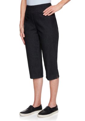 Ruby Rd Women's Extra Stretch Denim Clamdigger Pants | Belk