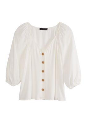 Sanctuary Modern Button Front Top | belk