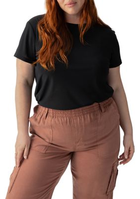 Sanctuary Plus Size Perfect Mesh T-Shirt | Belk