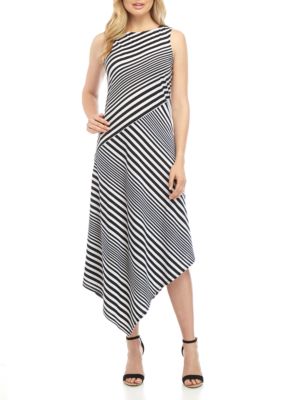New Directions® Knit Stripe Dress | belk
