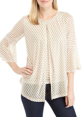 New Directions Womens Tops Belk