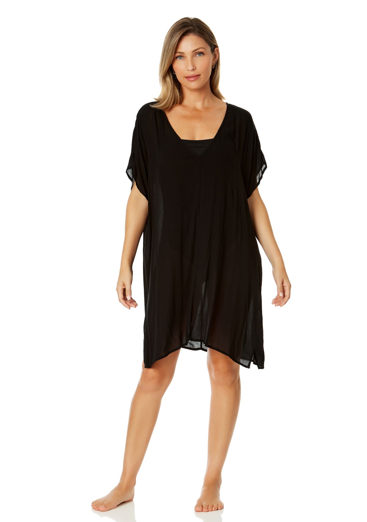 Anne Cole® Plus Size Easy Pullover Tunic Swim Cover Up | Belk