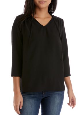 New Directions® Women's 3/4 Sleeve Airflow Blouse | belk