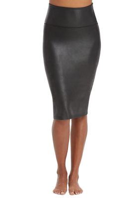 SPANX® Women's Faux Leather Pencil Skirt | belk