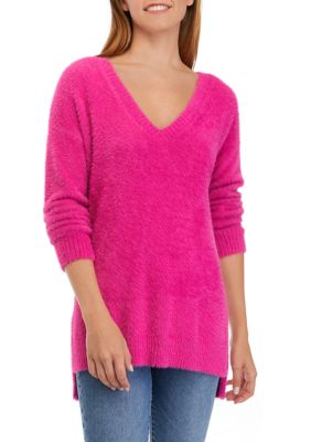 Pink Rose Juniors' Cross Back Sweater | belk