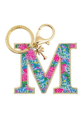 Lilly Pulitzer® Initial M Keychain | belk