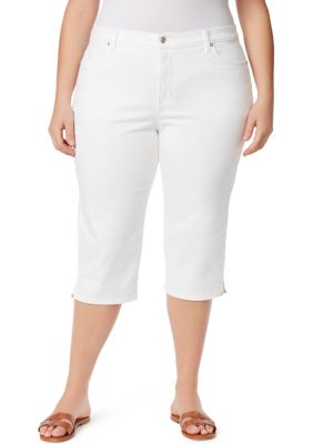 Gloria Vanderbilt Plus Size Amanda Colored Capris | belk