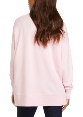 Crown & Ivy™ Women's Long Sleeve Shine Sweeper Sweater | belk