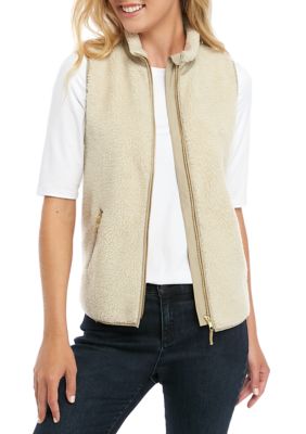 Crown & Ivy™ Sherpa Vest | belk