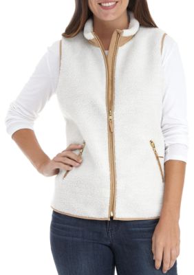 Crown & Ivy™ Sherpa Vest | belk