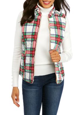 Crown & Ivy™ Women's Sleeveless Quilted Vest | belk