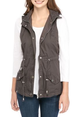 YMI Anorak Hooded Vest | belk