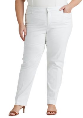 Chaps Plus Size Stretch Skinny Pants | belk