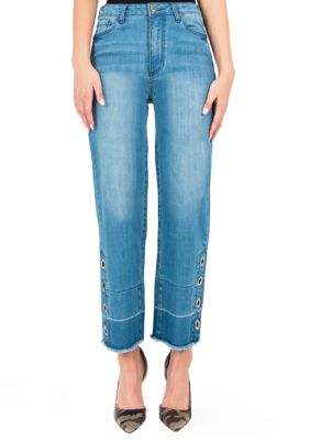 Standards And Practices Meryl Cropped Mom Jeans Belk