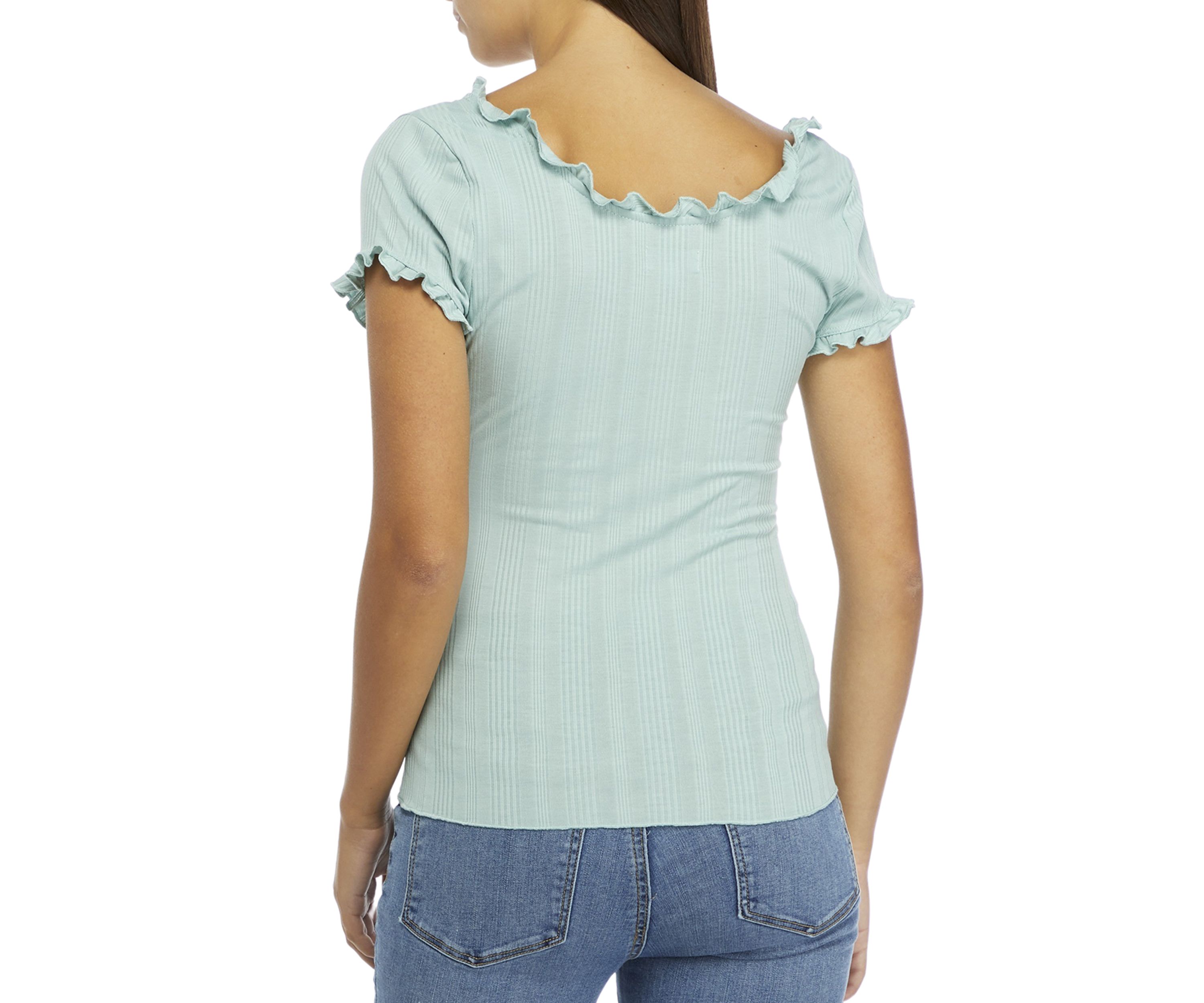 TRUE CRAFT Lettuce Edge Top | Belk