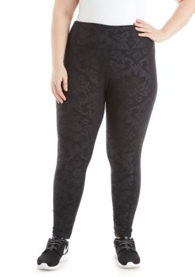 Marika® Curves Plus Size Embossed Leggings | belk