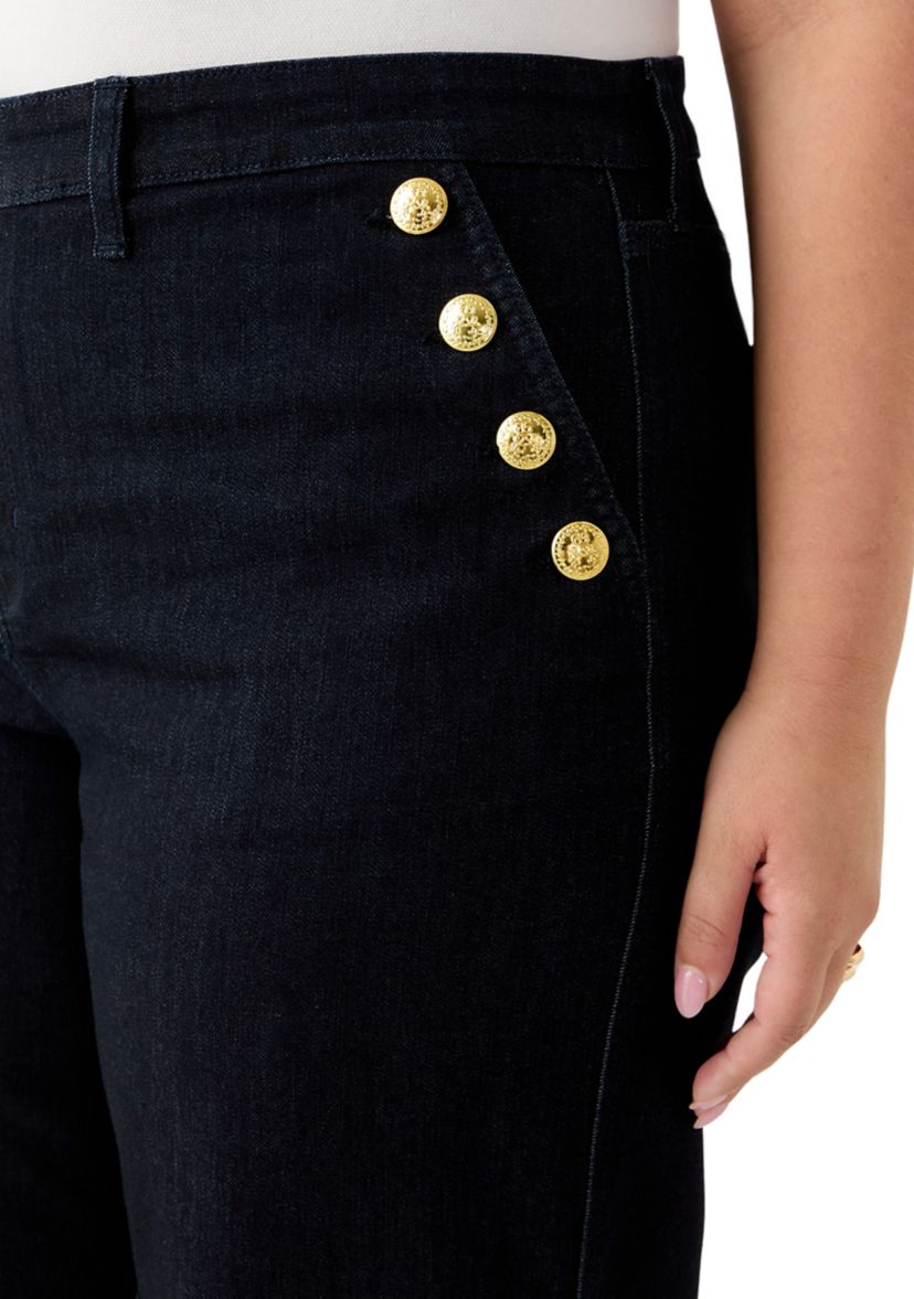 Crown & Ivy™ Plus Size Sailor Jeans | Belk