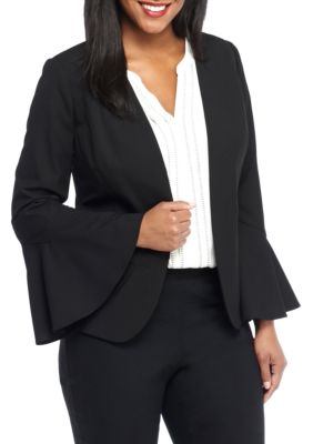 THE LIMITED Plus Size Bell Sleeve Jacket | belk