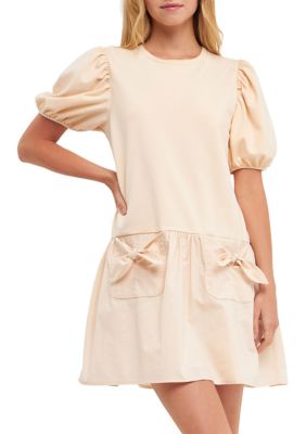 ENGLISH FACTORY Pockets Detail Mini Dress | belk