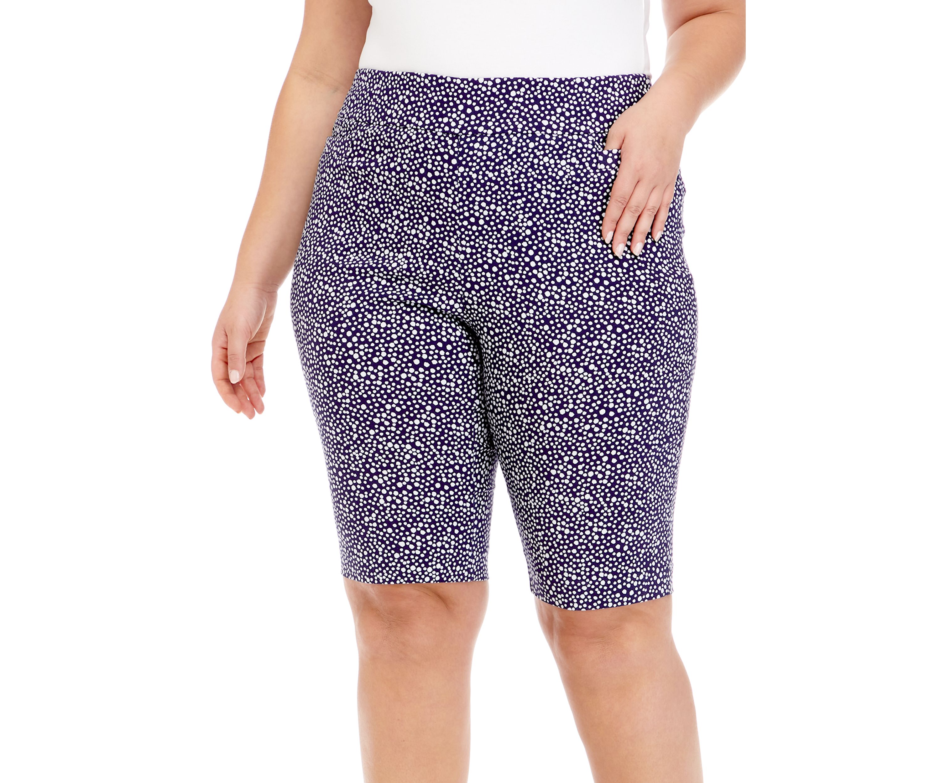 Kim Rogers® Plus Size Millennium Bermuda Shorts | Belk