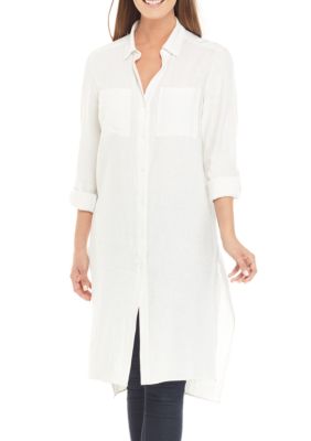 Jones New York Long Crossover Tunic | belk