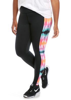 Zelos Plus Size Placed Print 78 Leggings Belk