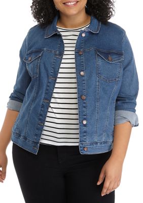 Kim Rogers® Plus Size Denim Jacket | belk