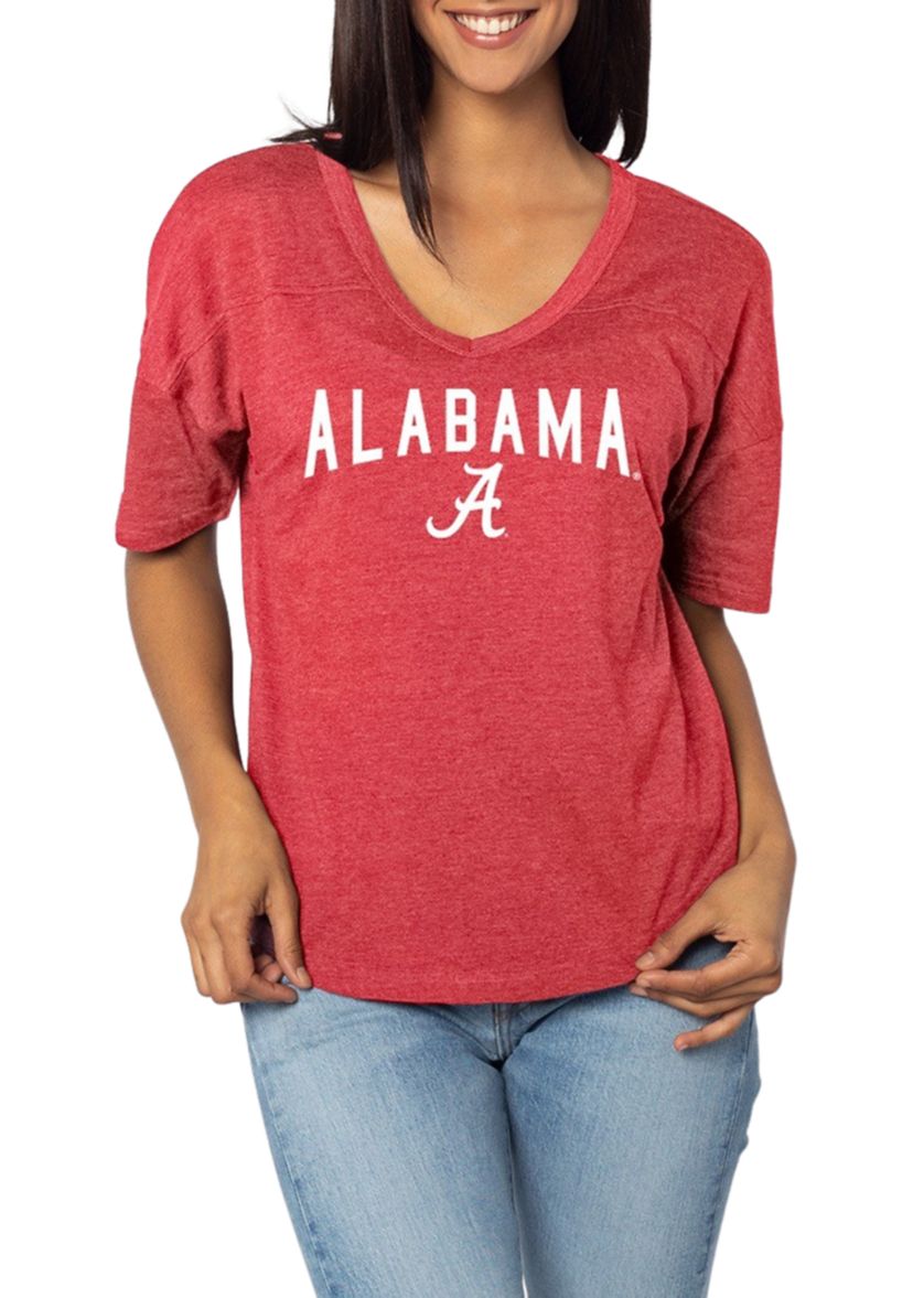 UG Apparel NCAA Alabama Crimson Tide V-Happy Jersey T-Shirt | Belk