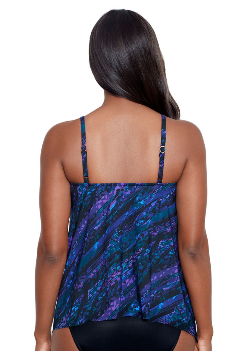 Miraclesuit® Mood Ring Peephole Tankini Swim Top | Belk